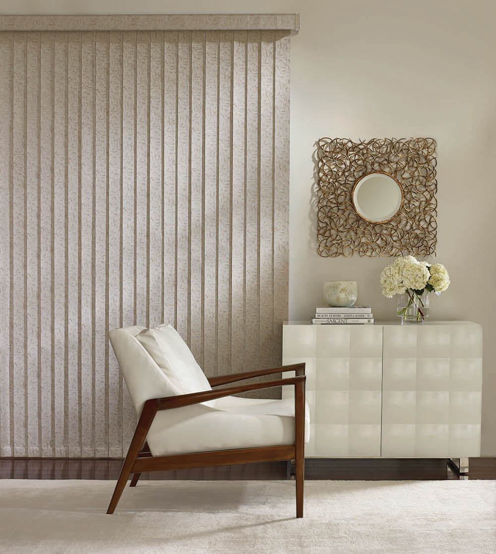 Custom Vertical Blinds Houston | The Shade Shop